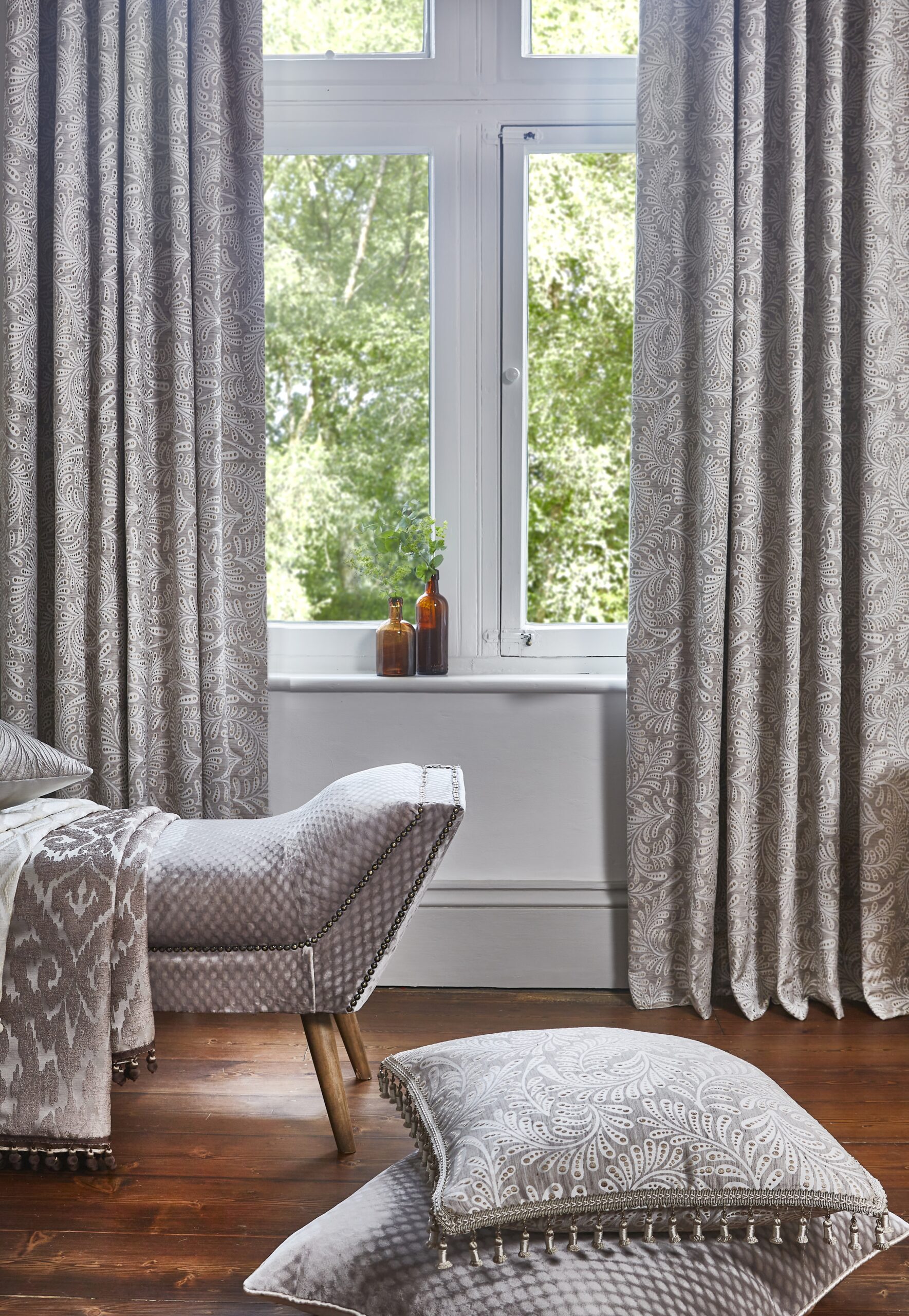 Double-Act-Library-Custom-Made-Curtains-Eclipse-Cinder-1 - PT Blinds