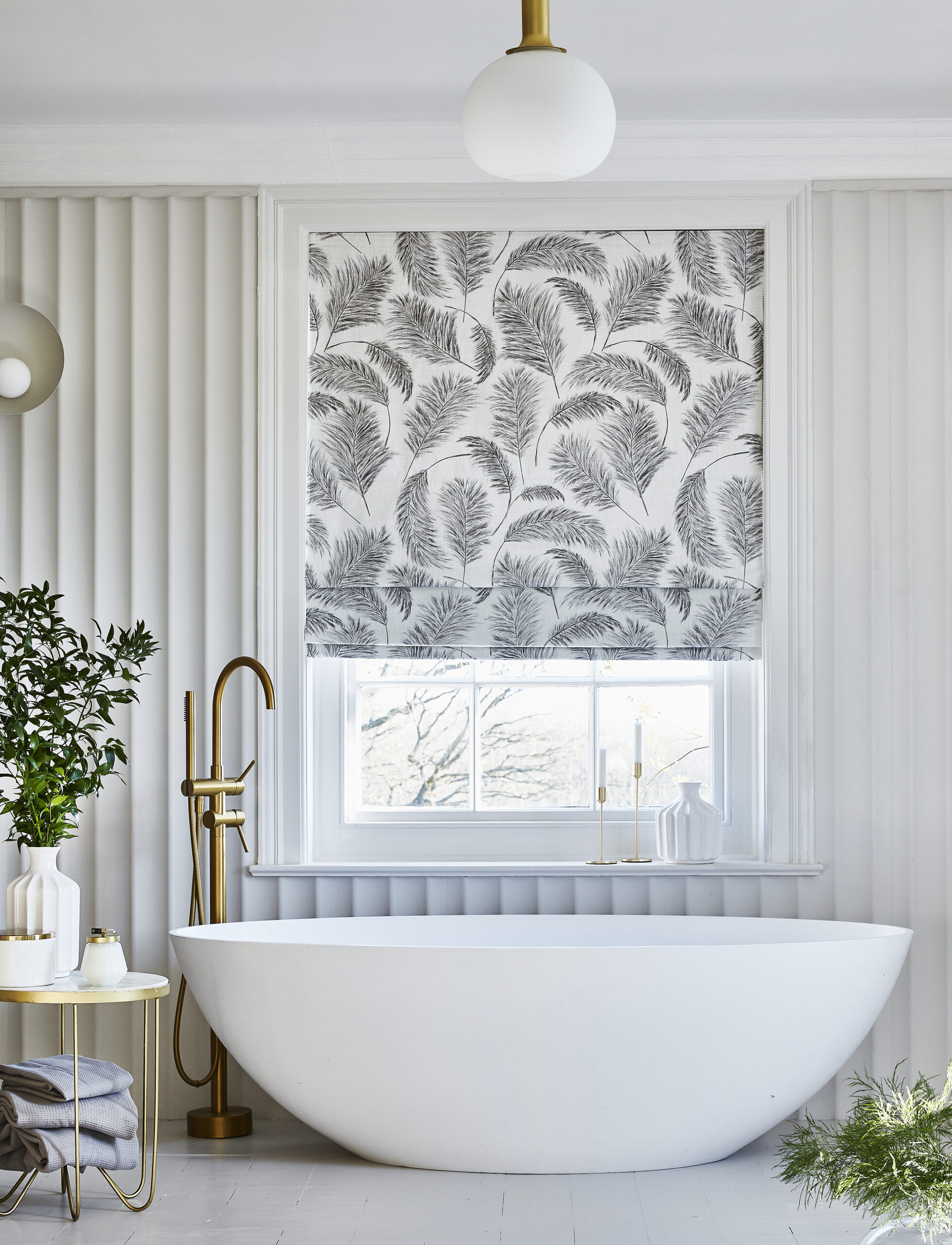 Double-Act-Library-Roman-Blinds-Pampas-Grass-Frost-1 - PT Blinds